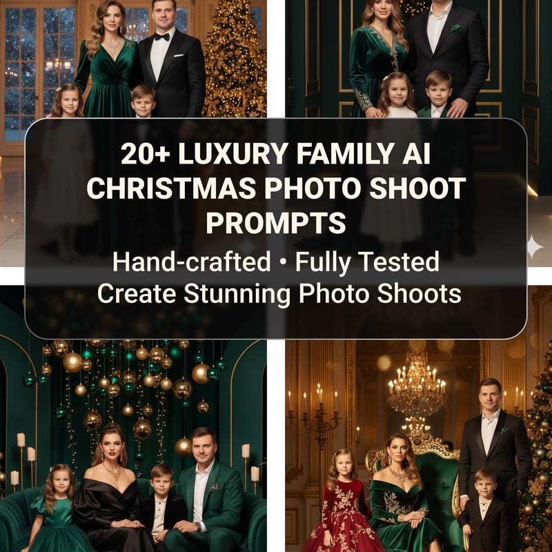 Ai Photo Shoot Prompts - Etsy UK