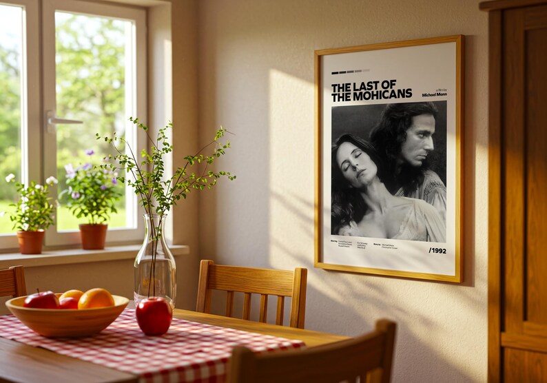 The Last of the Mohicans Movie Poster – Epic Historical Film Wall Art ...