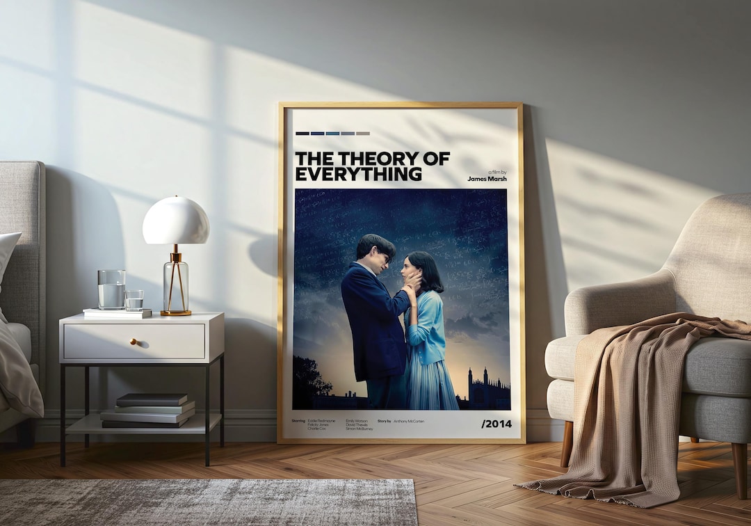 The Theory of Everything Movie Poster – Love, Science Film Art | Eddie ...