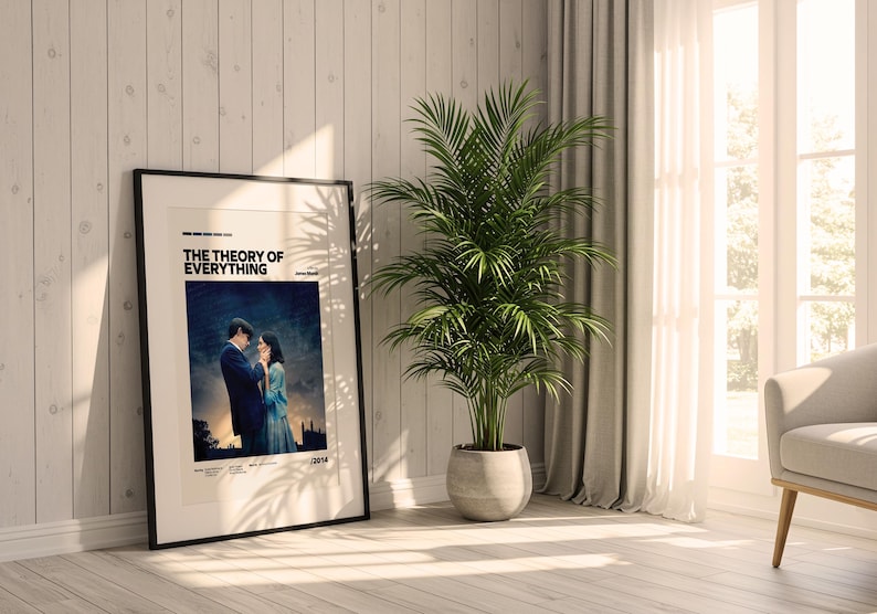 The Theory of Everything Movie Poster – Love, Science Film Art | Eddie ...