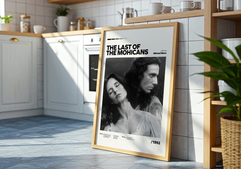 The Last of the Mohicans Movie Poster – Epic Historical Film Wall Art ...