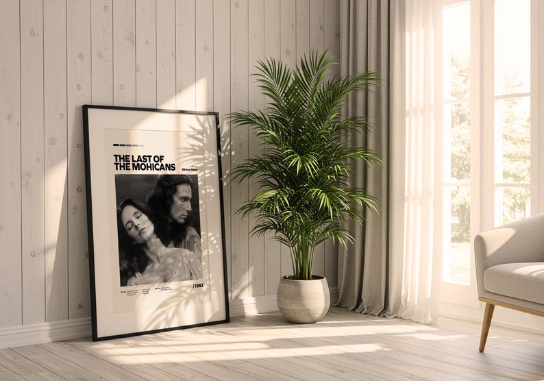 The Last of the Mohicans Movie Poster – Epic Historical Film Wall Art ...