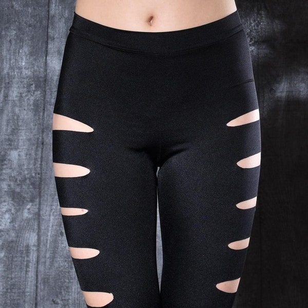 Ripped Leggings - Etsy
