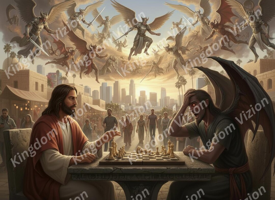 Spiritual Warfare: Christ is the Champion - Etsy