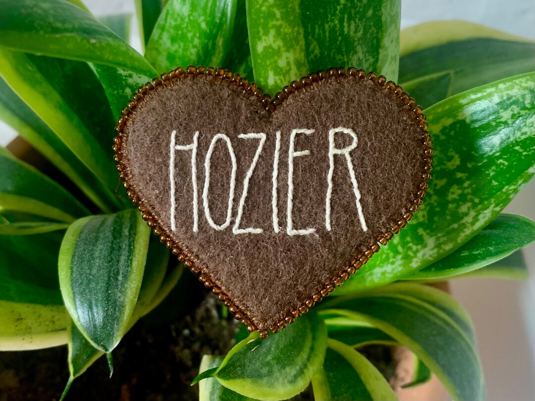 Hozier Embroidered Felt Patch - Unreal Unearth Tour - Etsy