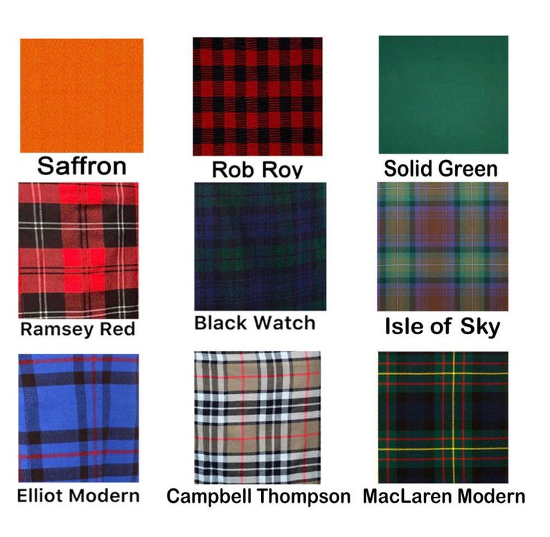 Men’s Scottish Great Kilt | Traditional Tartan Highland Wear Available ...