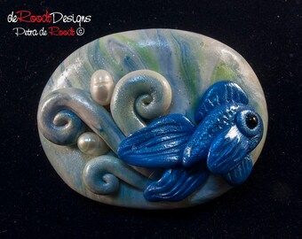 Goldfish Hair Clip - Etsy