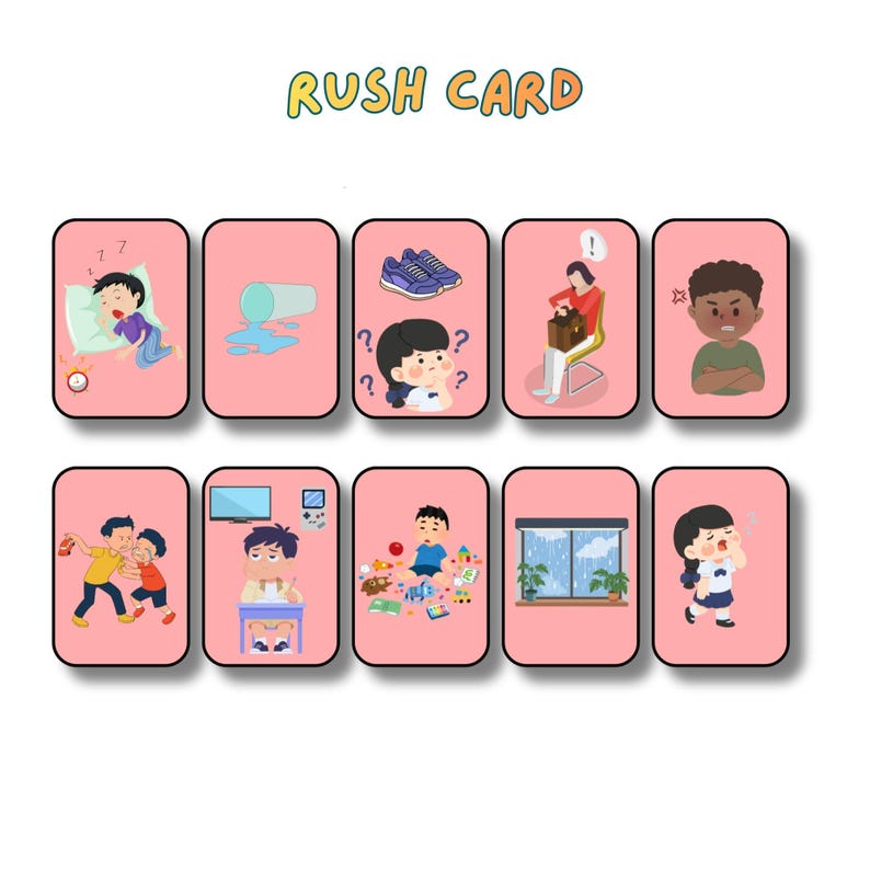 Routine Rescue Printable Board Game | Preschool Daily Routine Game ...