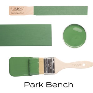Fusion Mineral Paint Park Bench - Etsy