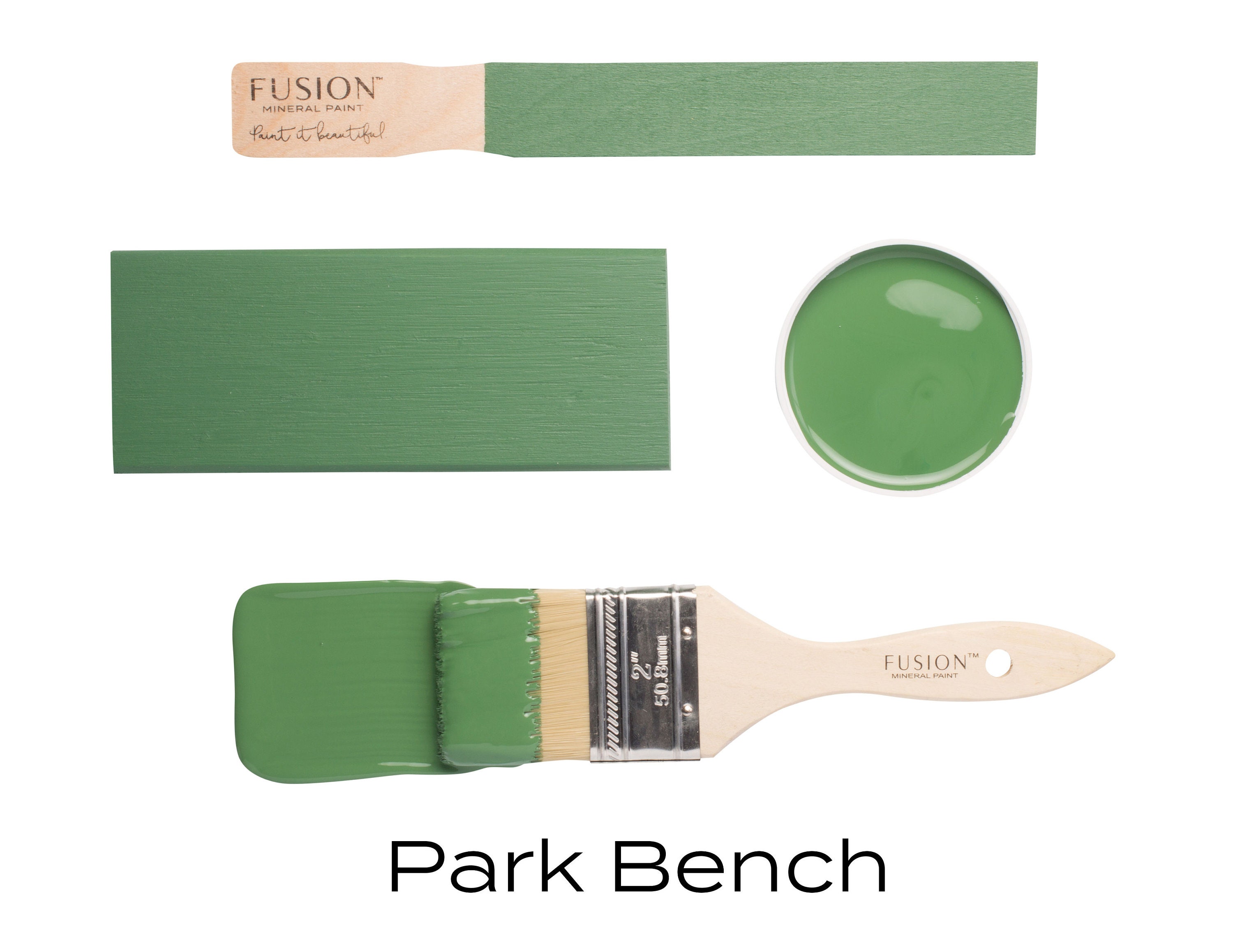 Fusion Mineral Paint Park Bench - Etsy