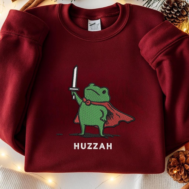 Knight Frog Embroidery Design | Funny Warrior Frog Machine File | PES ...