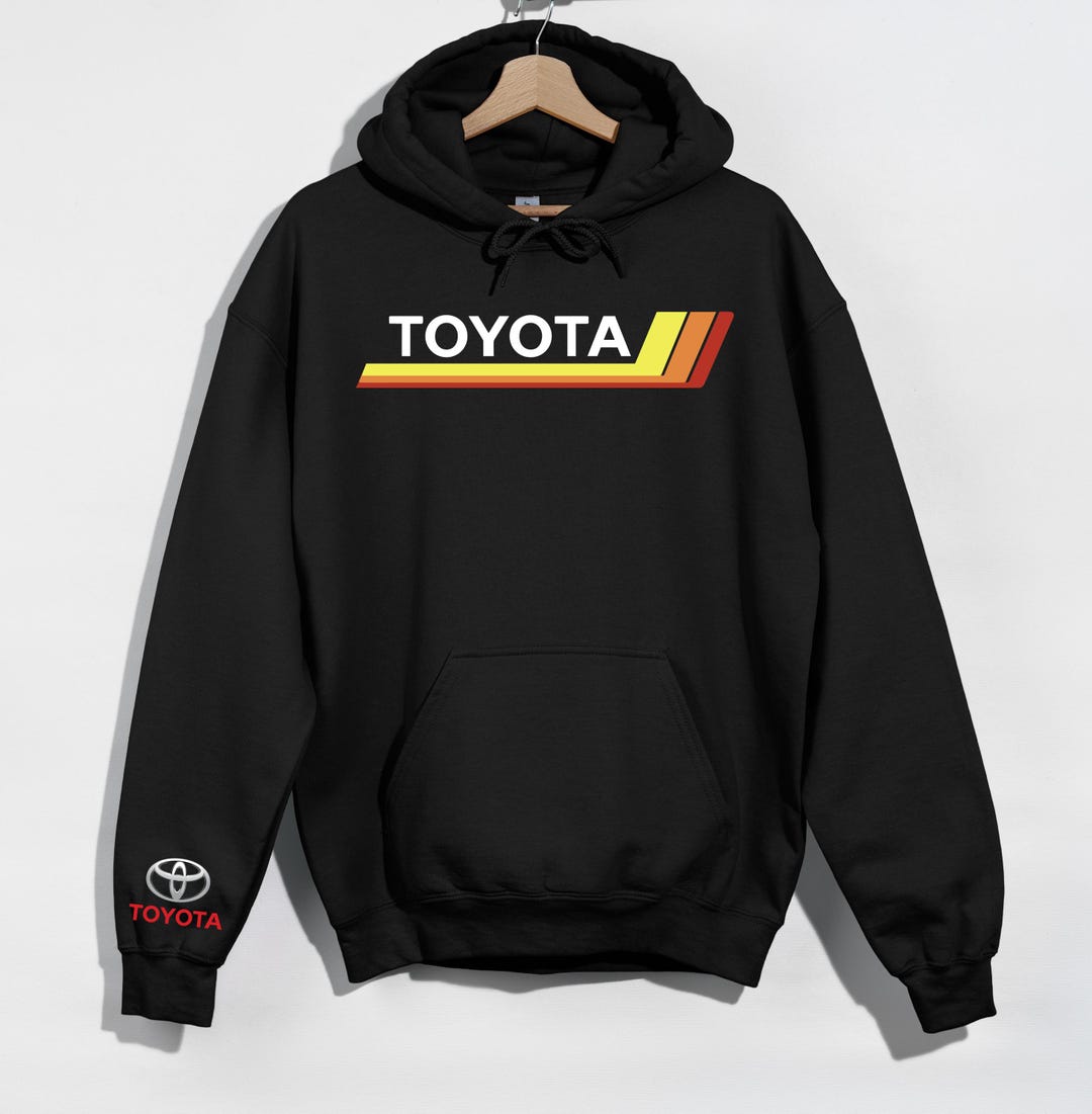 Toyota Classic Heritage Sweatshirt, Toyota Logo Hoodie, Toyota Team ...