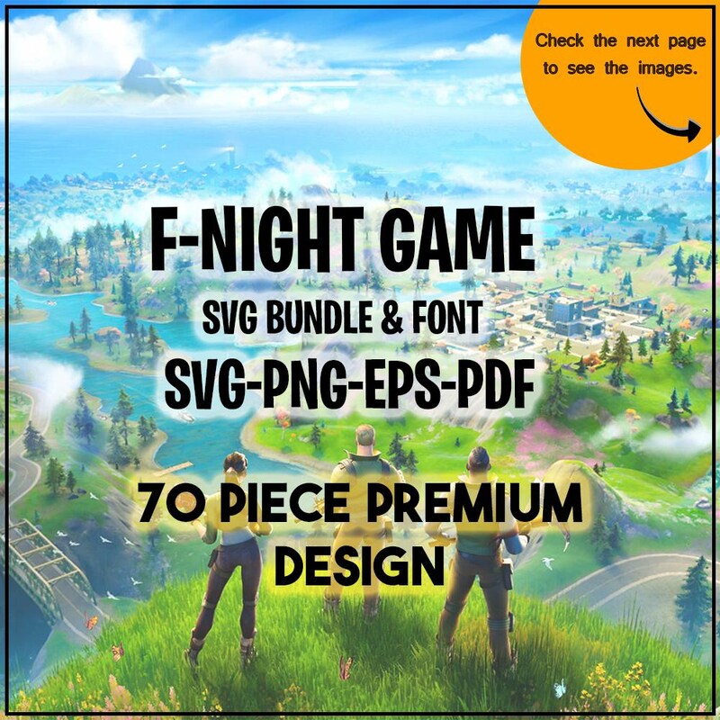 Fortnight Svg - Etsy