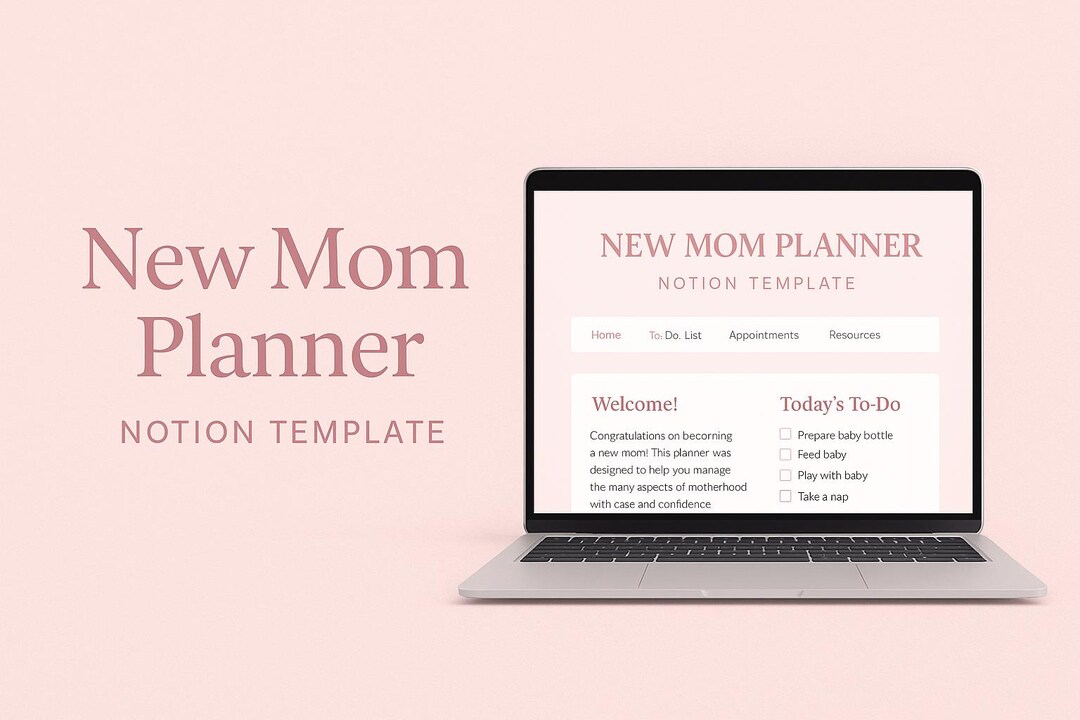 New Mom Planner - Etsy