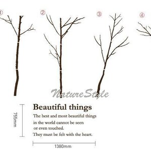 Wall Decal Tree Wall Decal Party Winter Trees Decal Nursery - Etsy