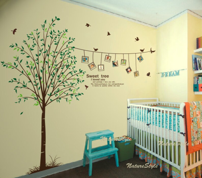 Beautiful Photograph on the Tree-vinyl Wall - Etsy