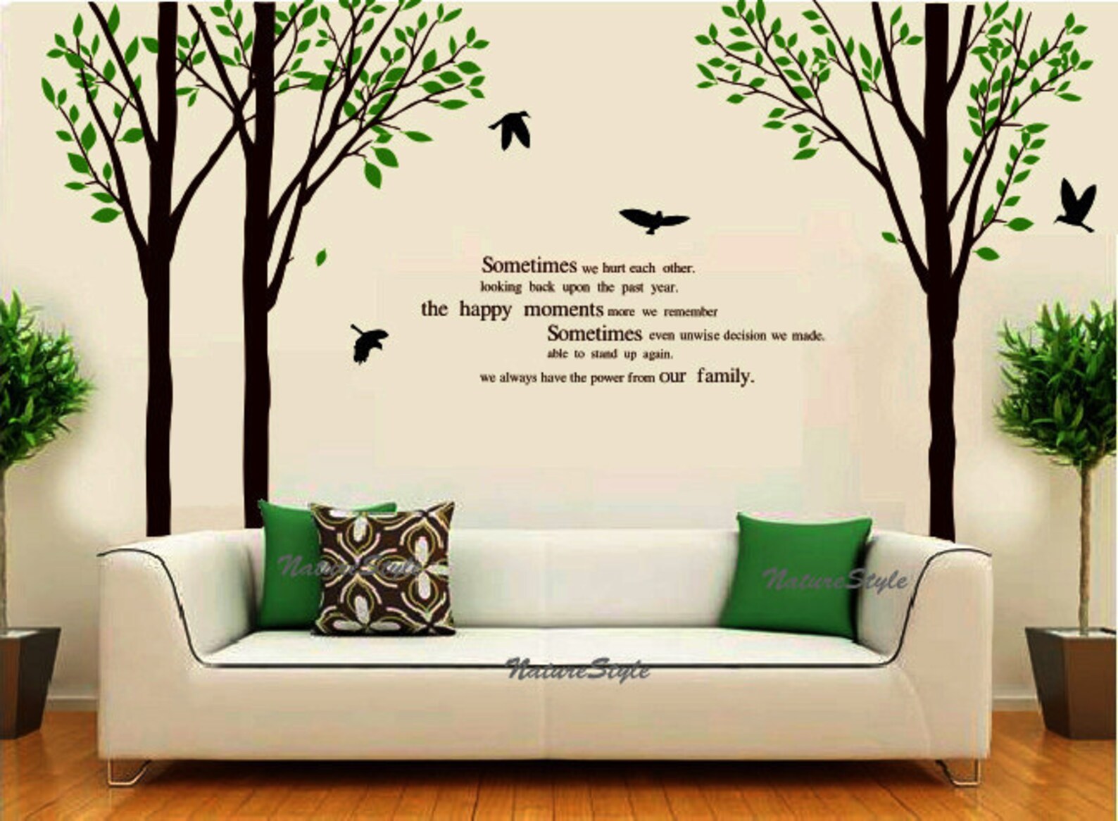 Wall Decal Tree Wall Decal Nursery Wall Decal Baby Wall Decal - Etsy
