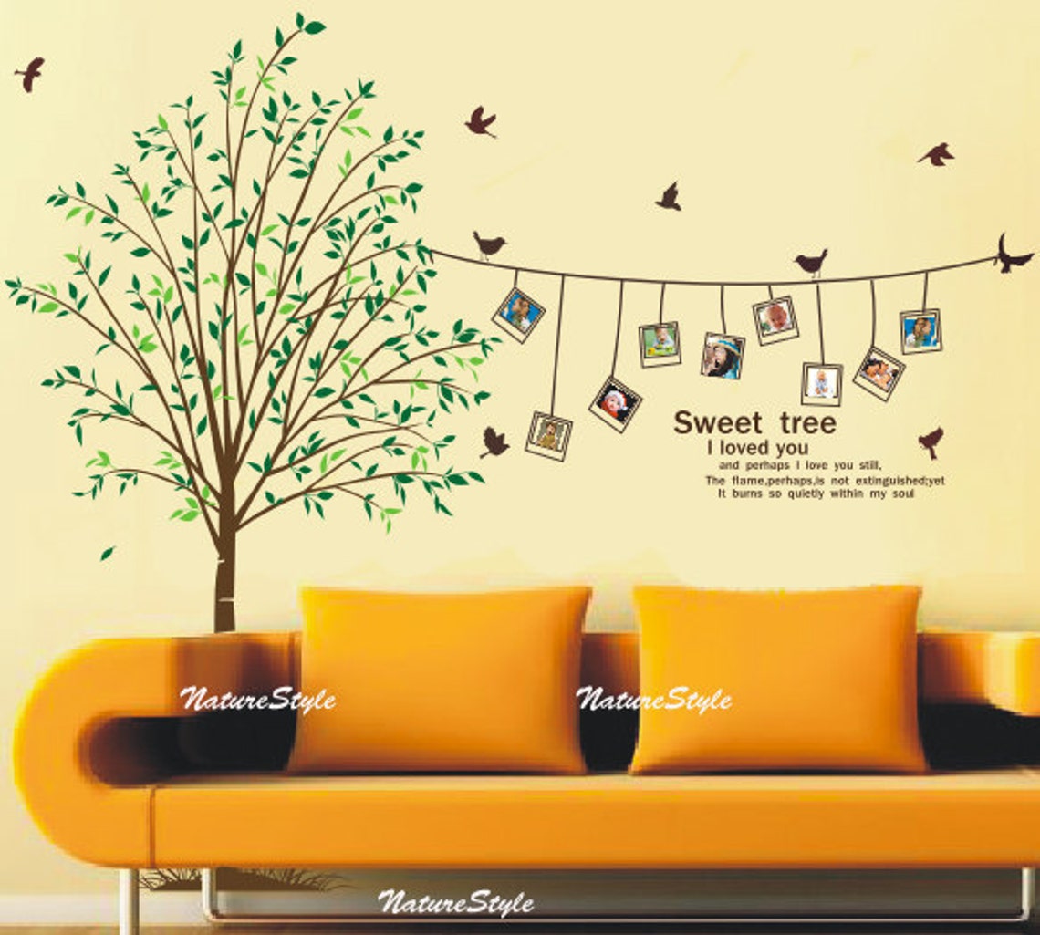Beautiful Photograph on the Tree-vinyl Wall - Etsy