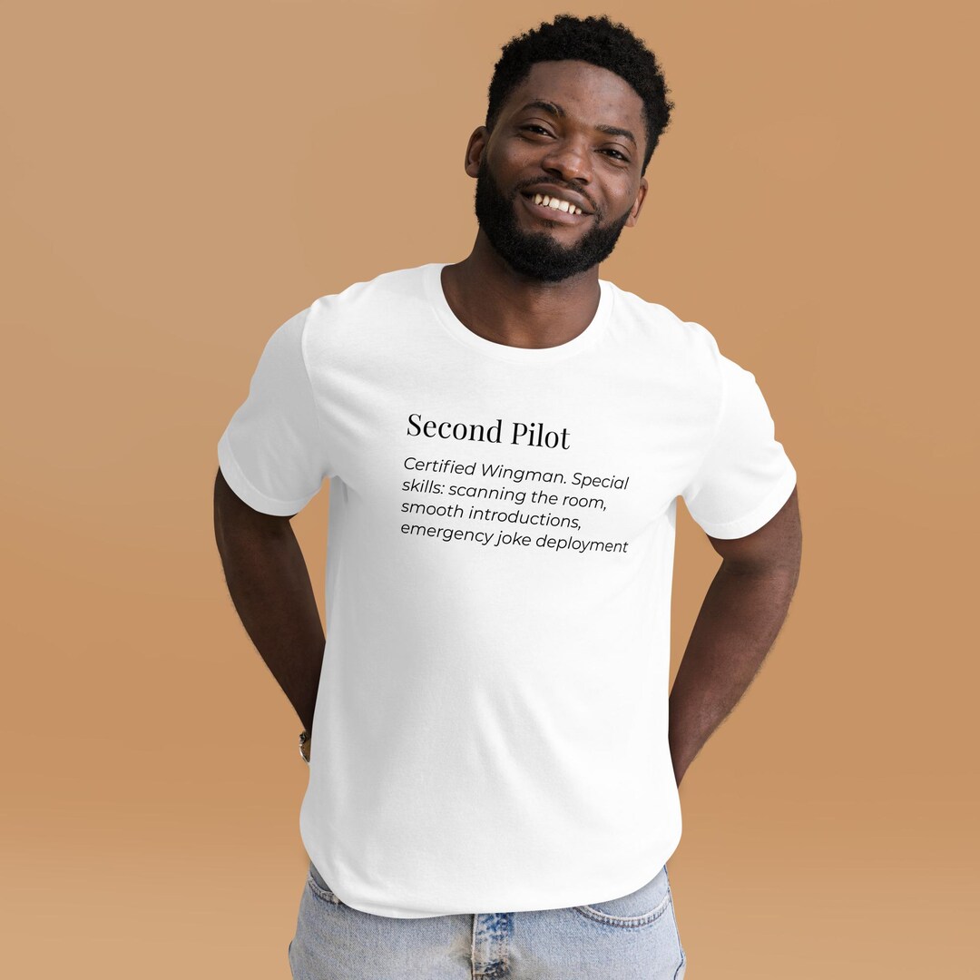 Certified Wingman Definition White Shirt – Funny Men’s Gift Tee - Etsy