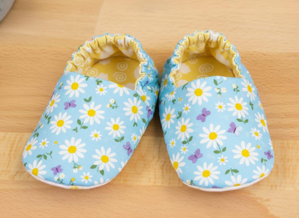 Baby Slippers Sewing Pattern | DIY Reversible Shoes (PDF) - Etsy