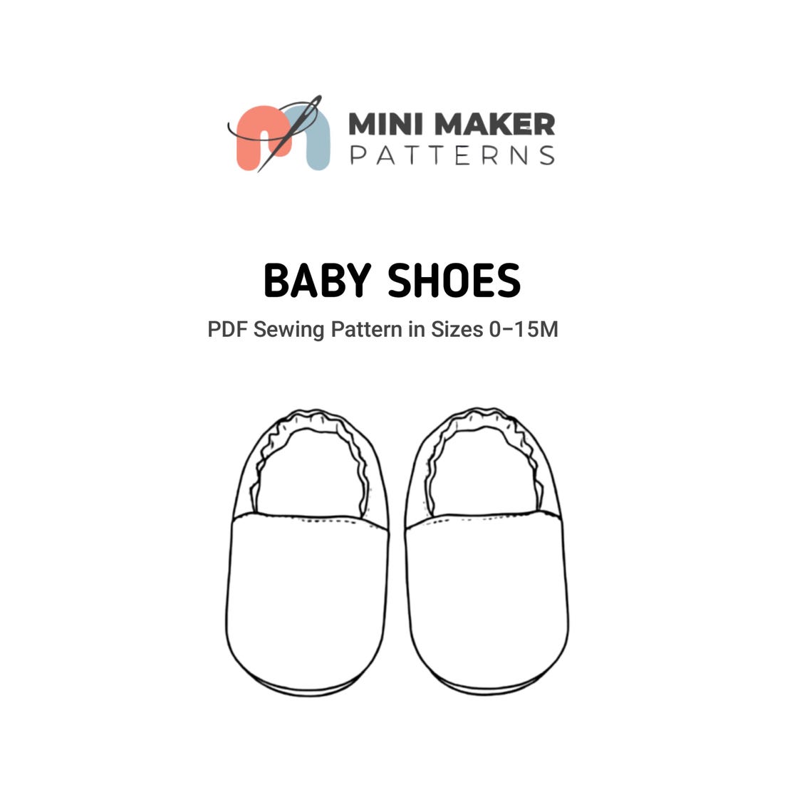 Baby Slippers Sewing Pattern | DIY Reversible Shoes (PDF) - Etsy
