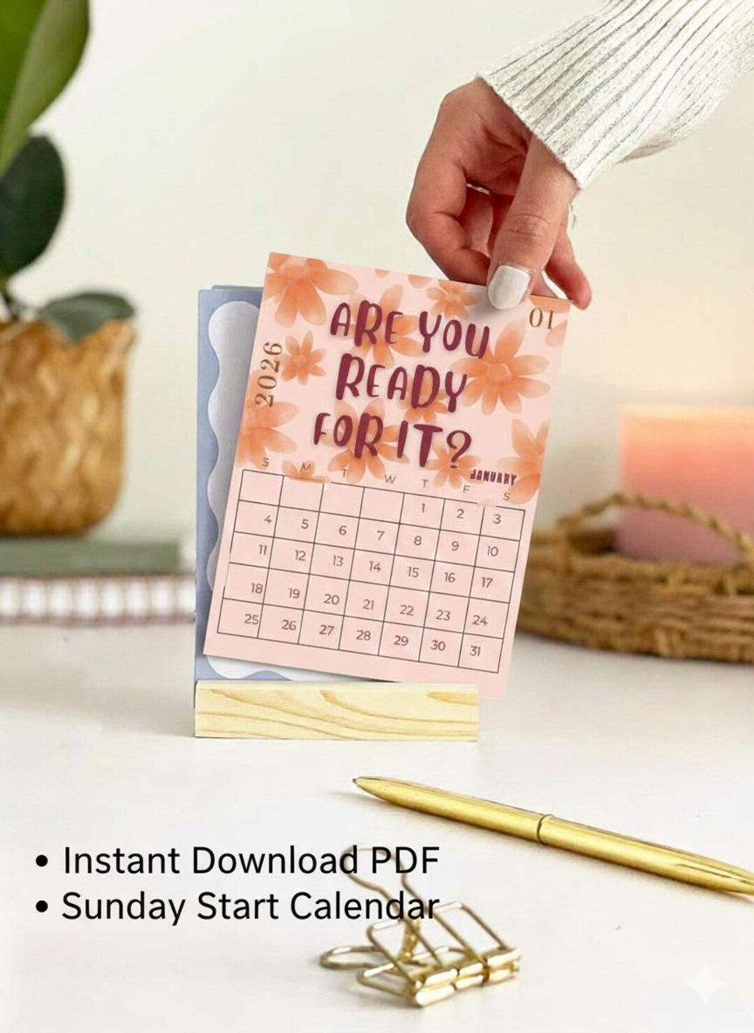 2026 Taylor Lyrics Calendar, Printable Wall Planner (digital Download ...