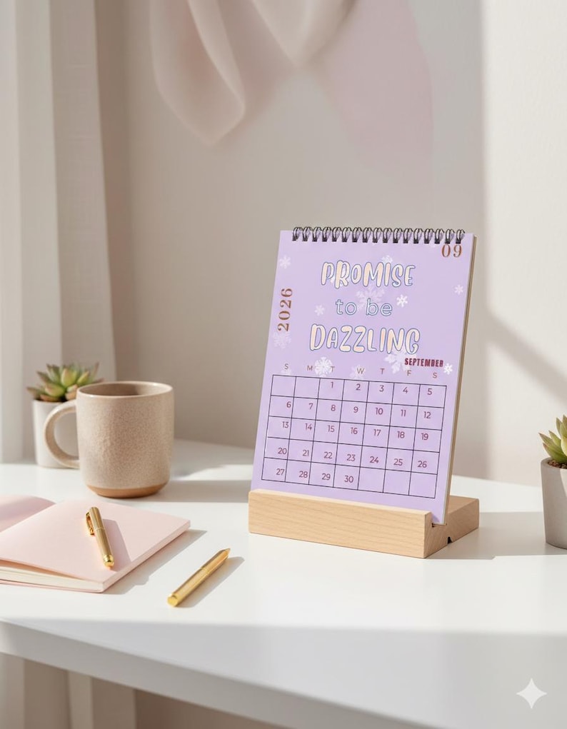 Taylor Swift Eras Inspired 2026 Lyrics Calendar, Printable Monthly Wall ...