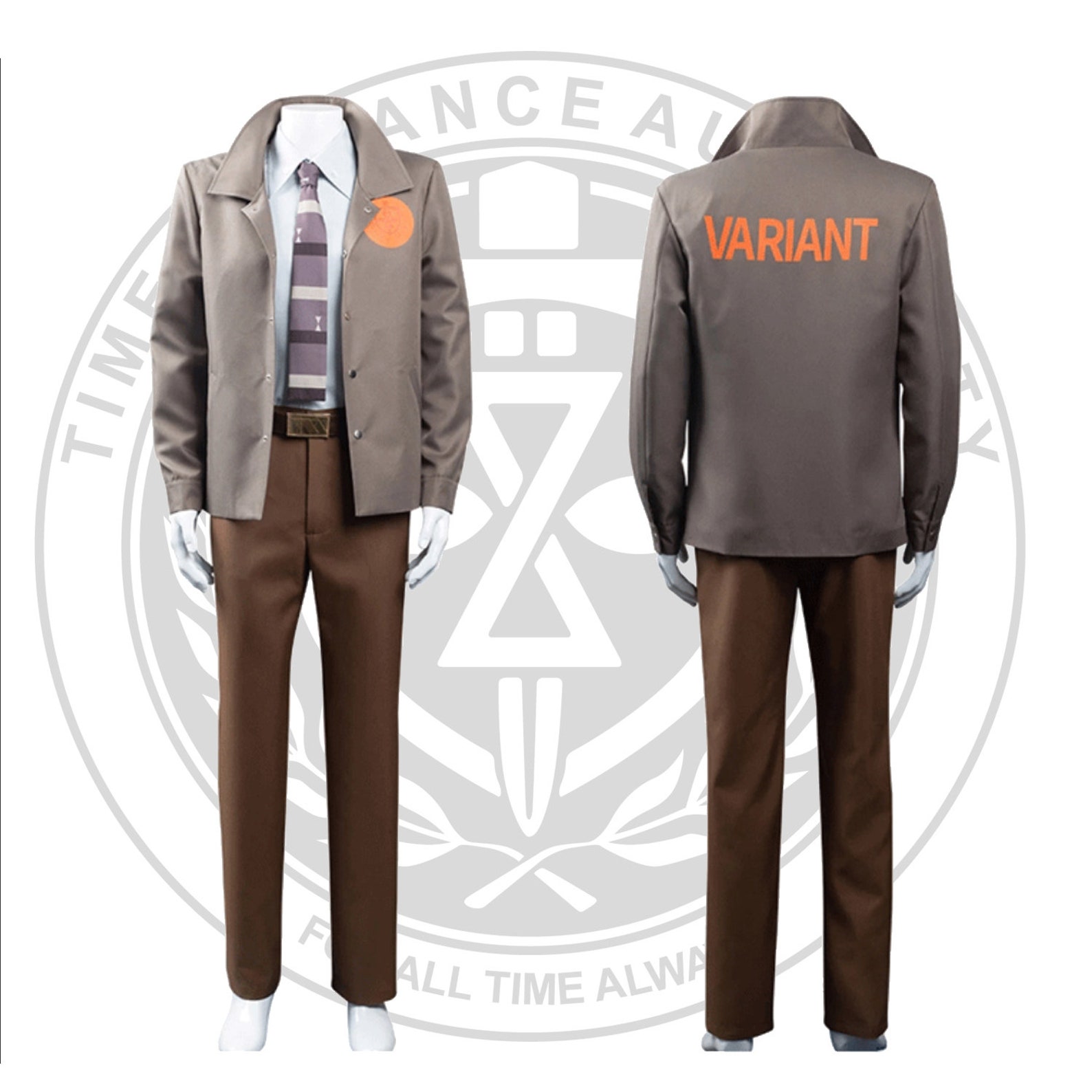 Variant Jacket Loki TVA Cosplay Time Variance Authority Coat | Etsy