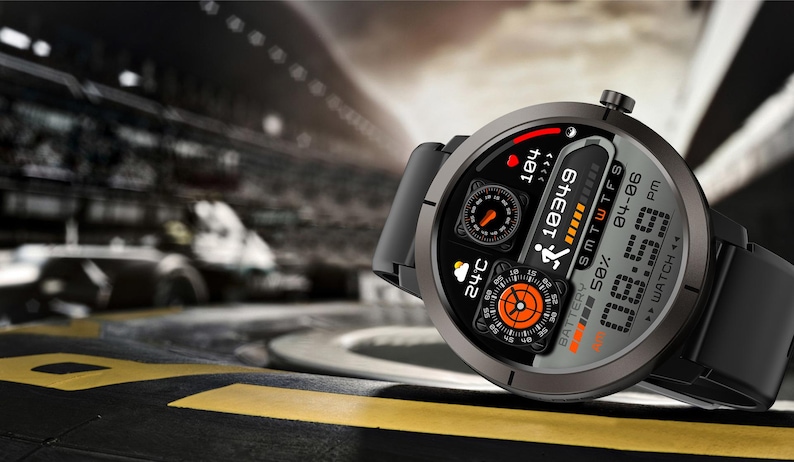 Smartwatch With Custom Engraving: Fitness GPS Watch | 5ATM Waterproof ...