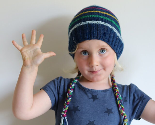 Spinning Top Hat PDF Knitting Pattern - Etsy