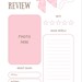 Pink Daily Planner Bundle, 10 Pages Printable Planner, Instant Download ...