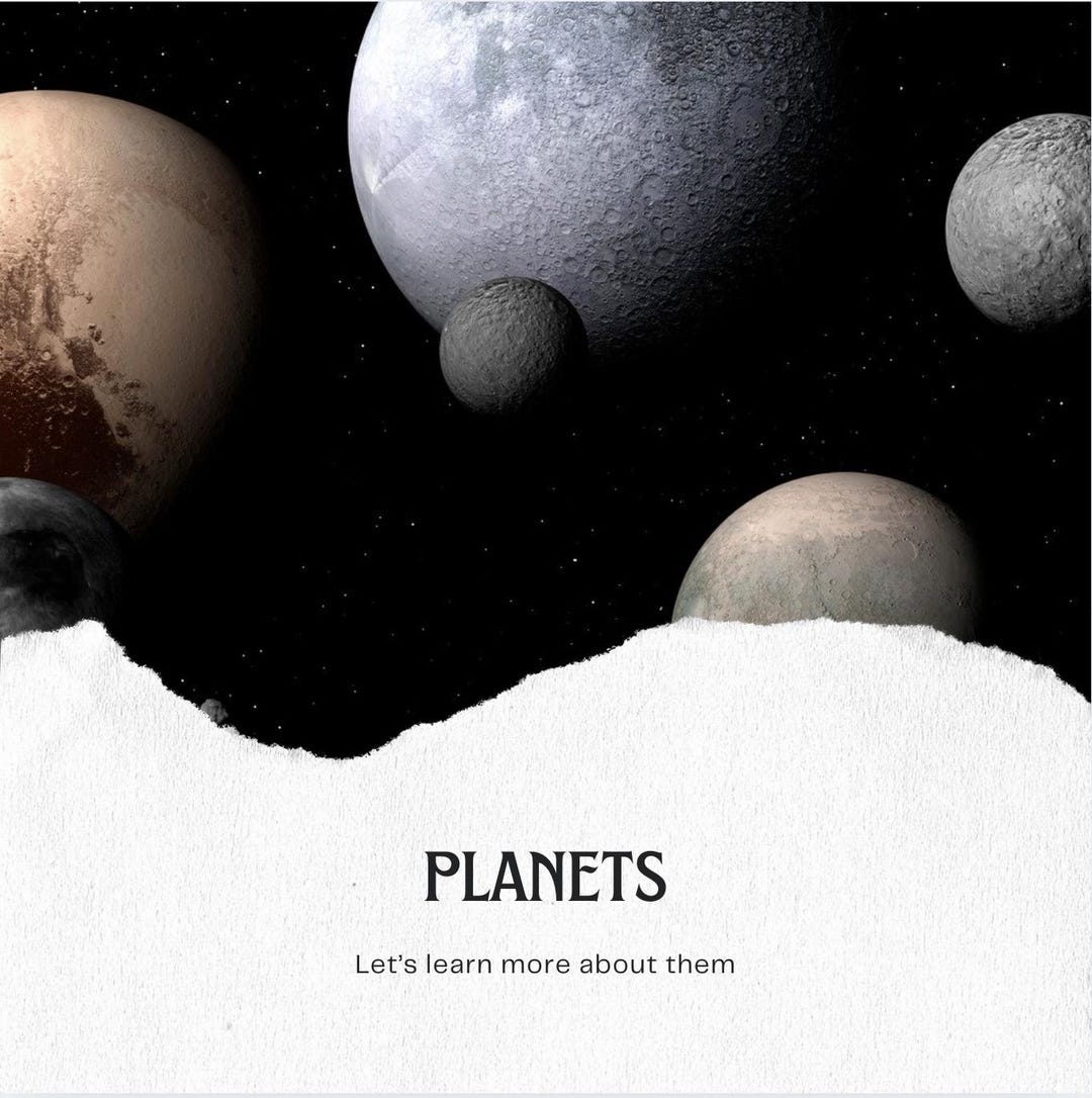 Instagram Post| Planets| Editable Template - Etsy