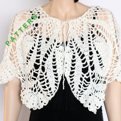 Crochet Shawlette Pattern Shoulder Shawl Pattern Pattern PDF - Etsy