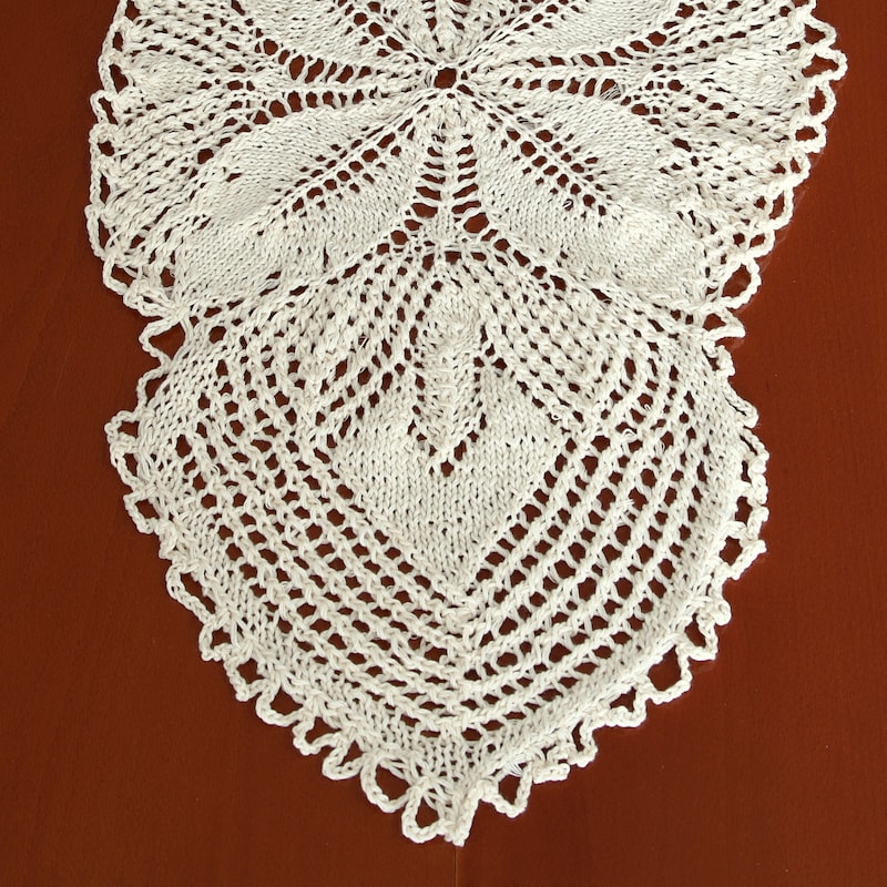 Knitted Doily - Etsy