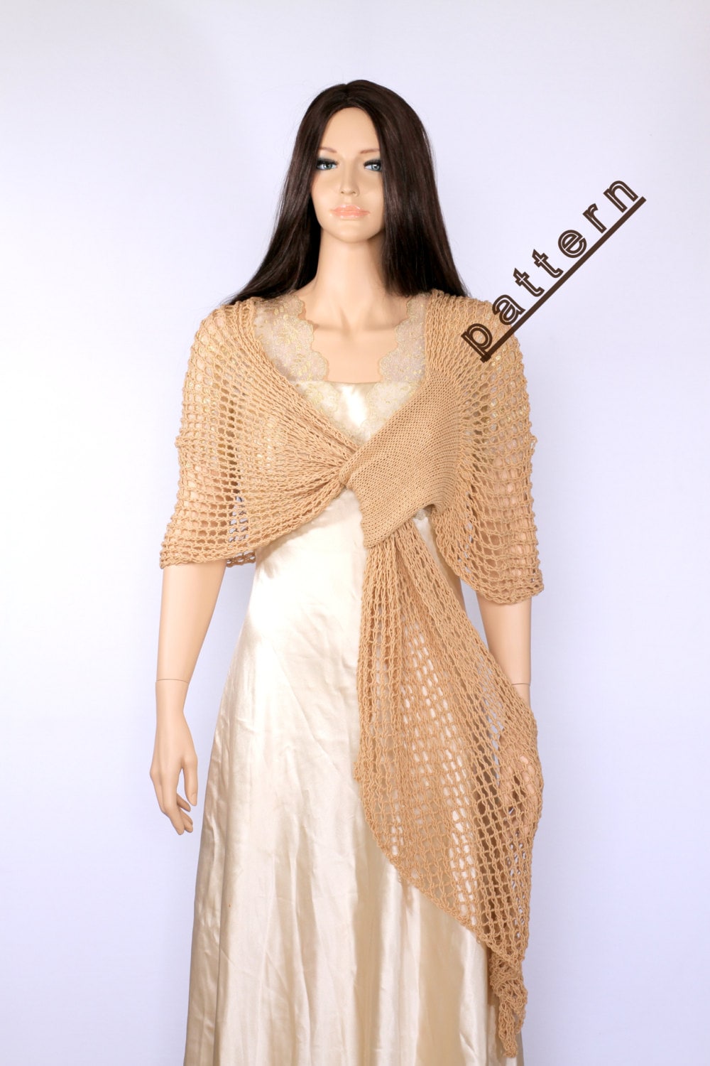 Hand Knitting Knit Scarf Pattern Knit Wrap Knitting Pattern Knitting ...