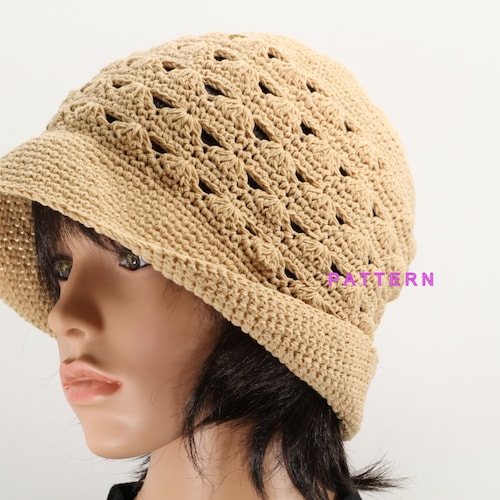 Crochet Hat Pattern Crochet Gift for Her Hat PDF Pattern Hand - Etsy