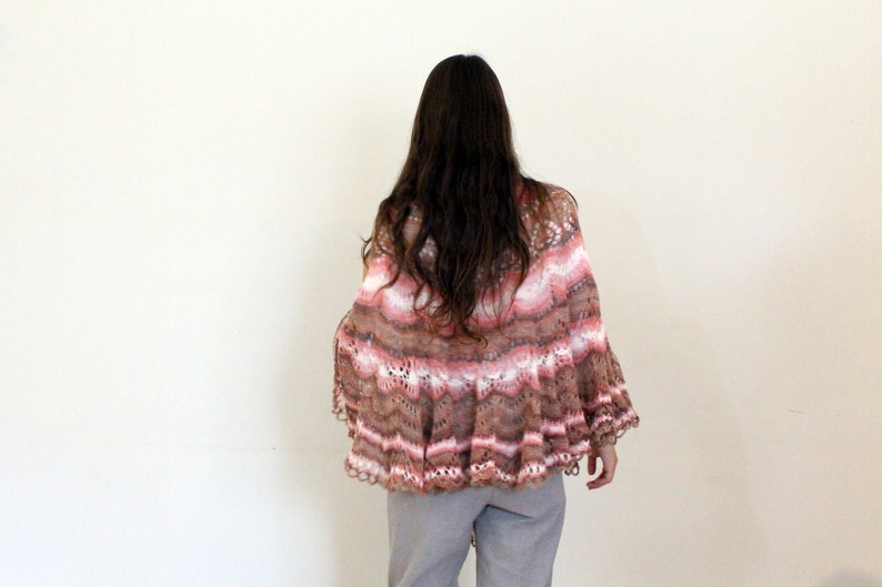 Shawl Tutorial Women Shawl Knit Wrap Hand Wrap Pattern - Etsy