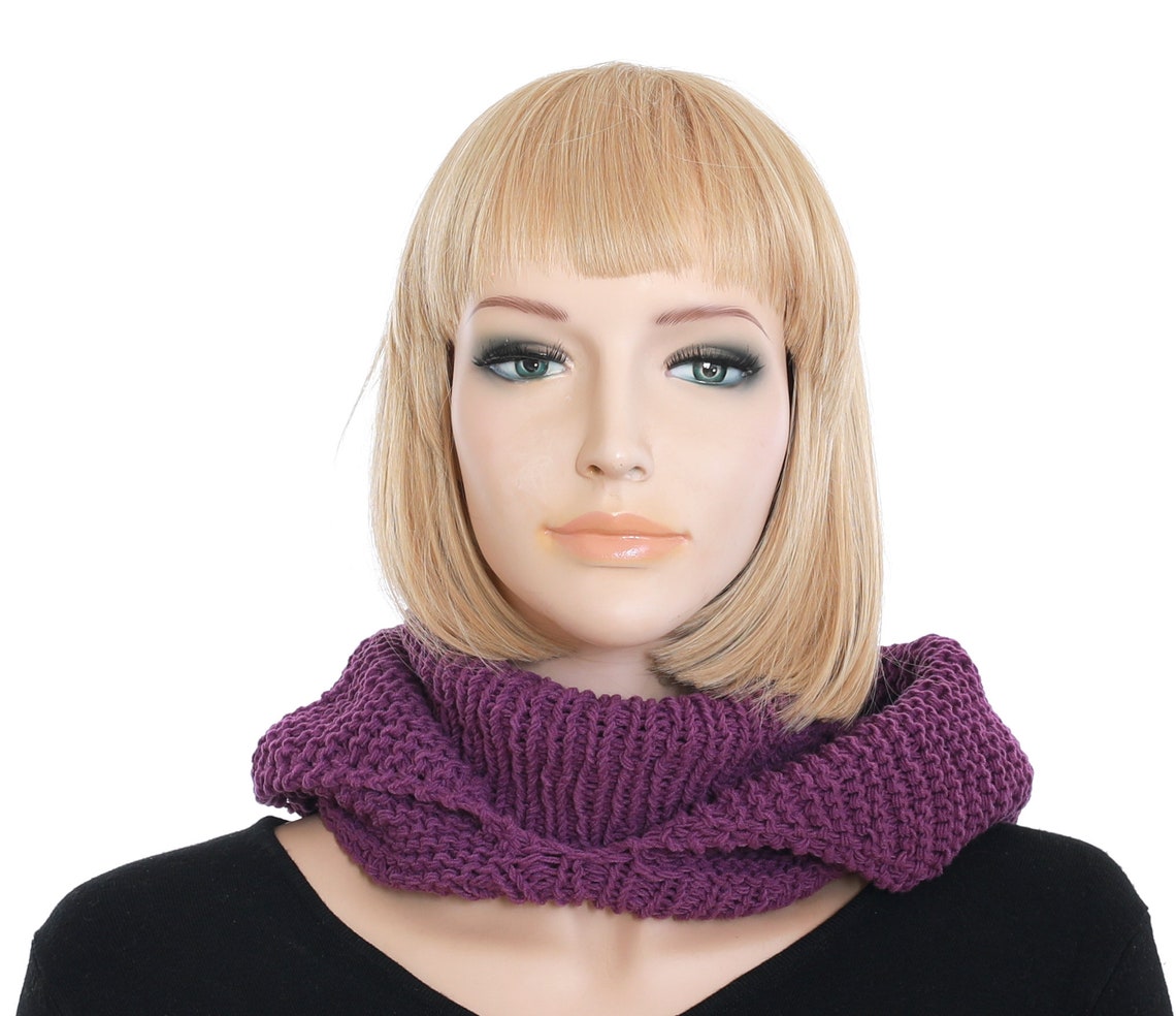 Knitting Pattern Hooded Cowl PDF, Cocoon Hoodie Cowl Tutorial, Chunky ...