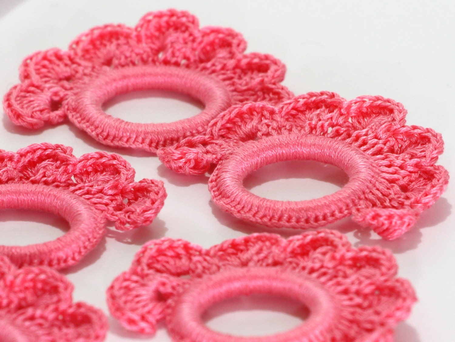 Crochet Napkin Rings PDF Pattern - Etsy