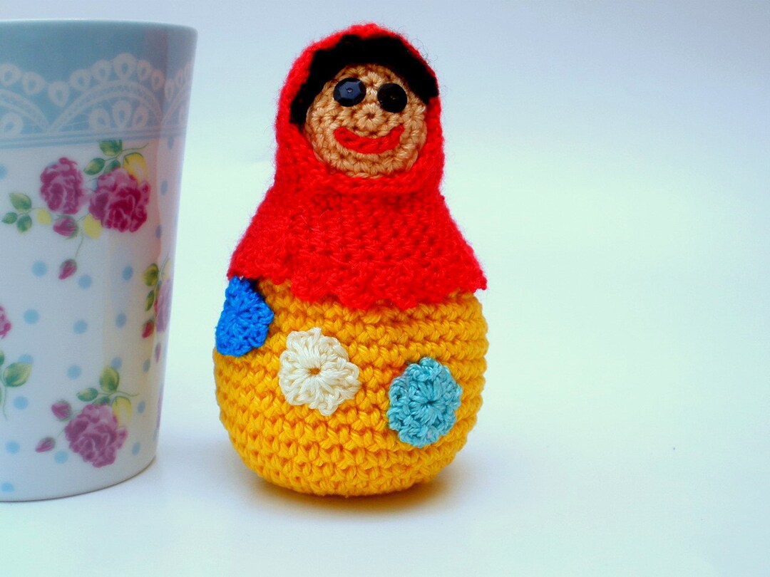 Babushka Matryoshka Babushka Doll Crochet Pattern Crochet Home Decor ...
