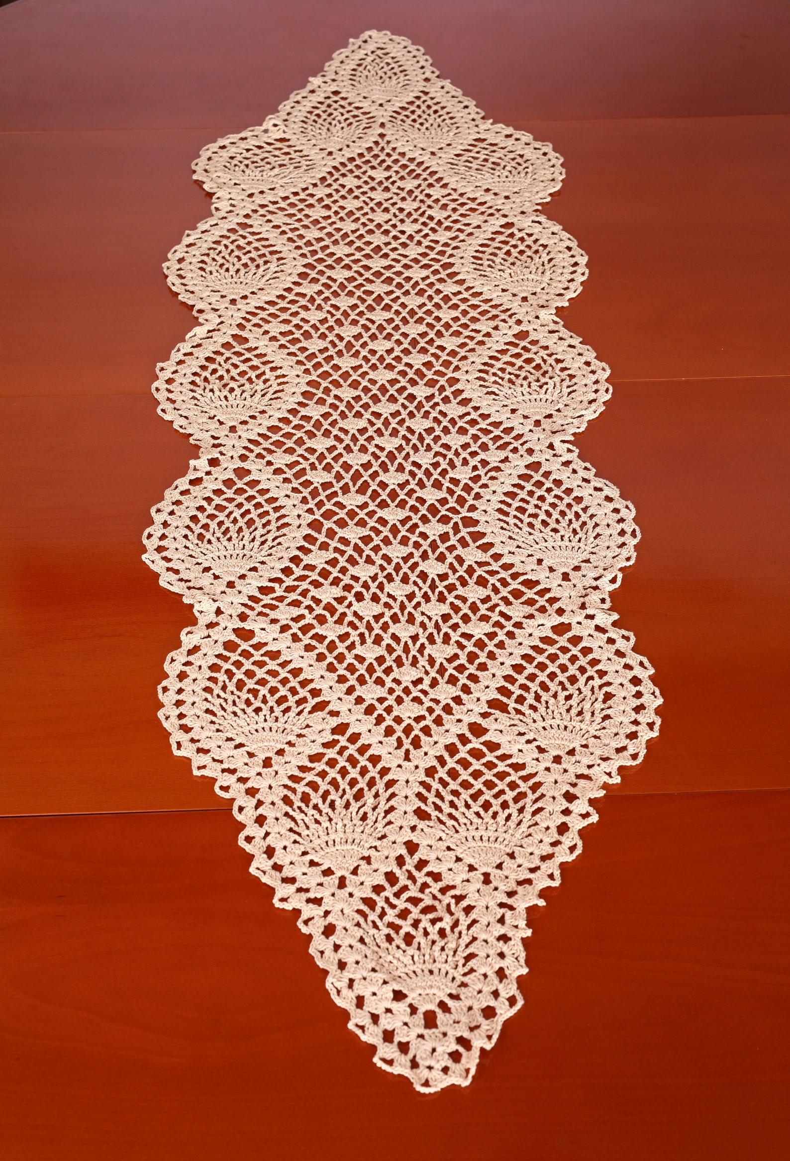 Table Runner Pattern Table Cloth Tutorial Crochet Table Runner - Etsy
