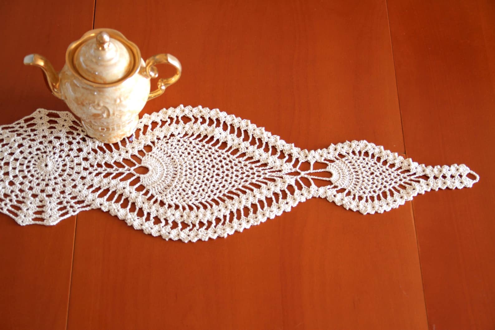Crochet Table Runner PDF Vintage Table Runner Pattern Table - Etsy
