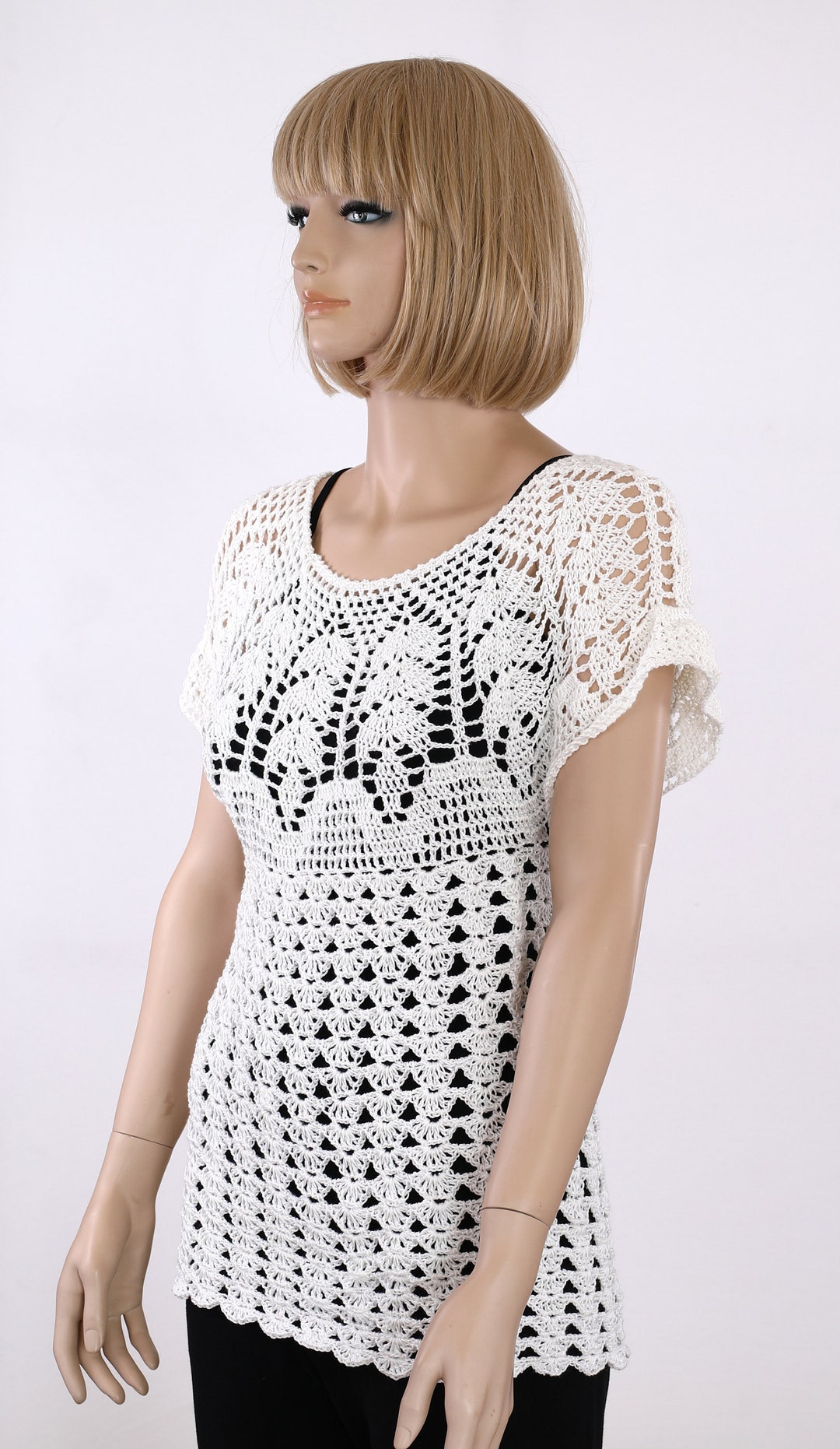 Summer Tops Blouse Crochet Top Crochet Top Tank Crochet Blouse PDF ...