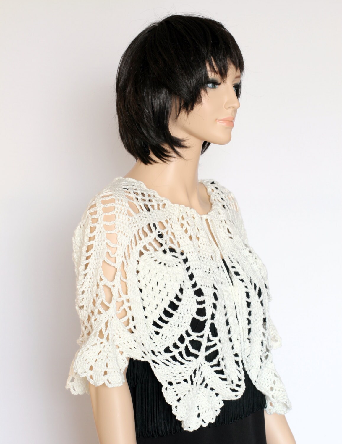 Crochet Shawlette Pattern Shoulder Shawl Pattern Pattern PDF - Etsy