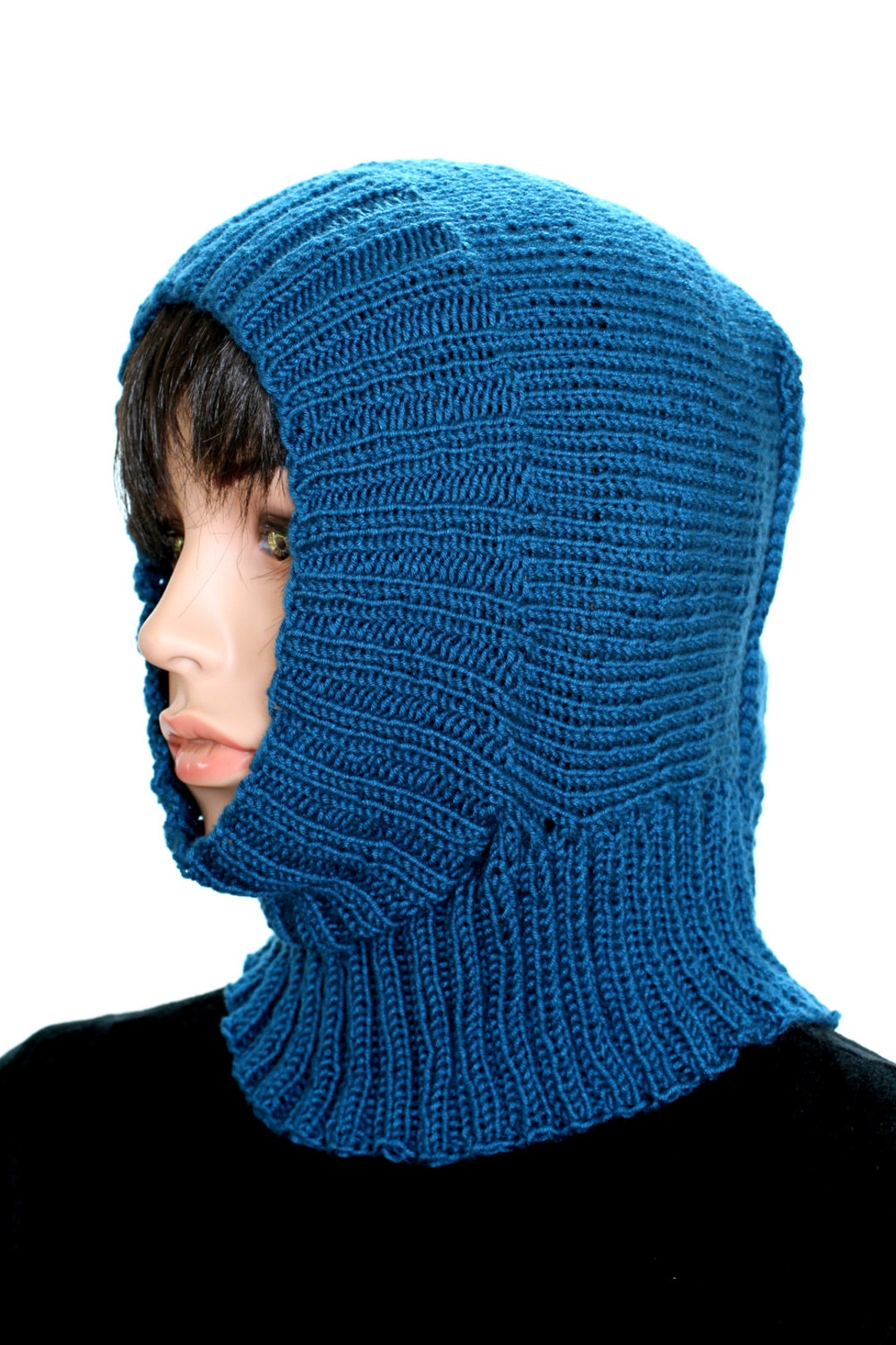 Knitted Helmet Pattern Knitted Winter Cap Pattern Ski Mask Tutorial ...