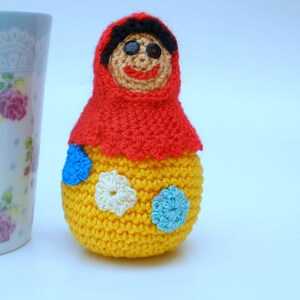 Babushka Matryoshka Babushka Doll Crochet Pattern Crochet Home Decor ...