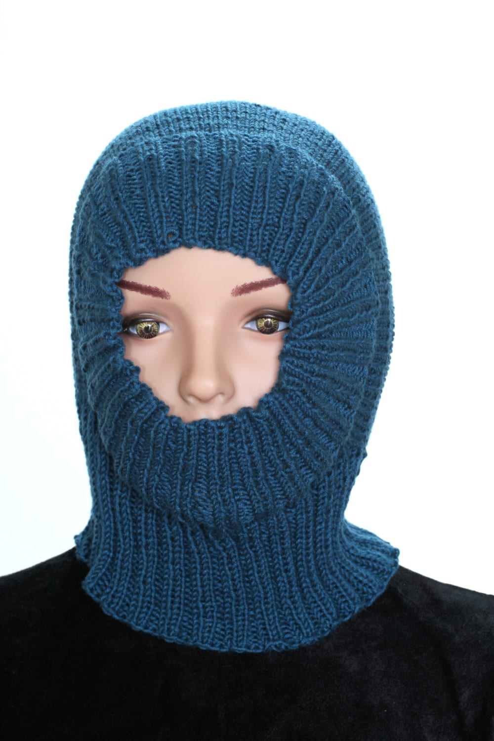 Knitted Helmet Pattern Knitted Winter Cap Pattern Ski Mask - Etsy UK