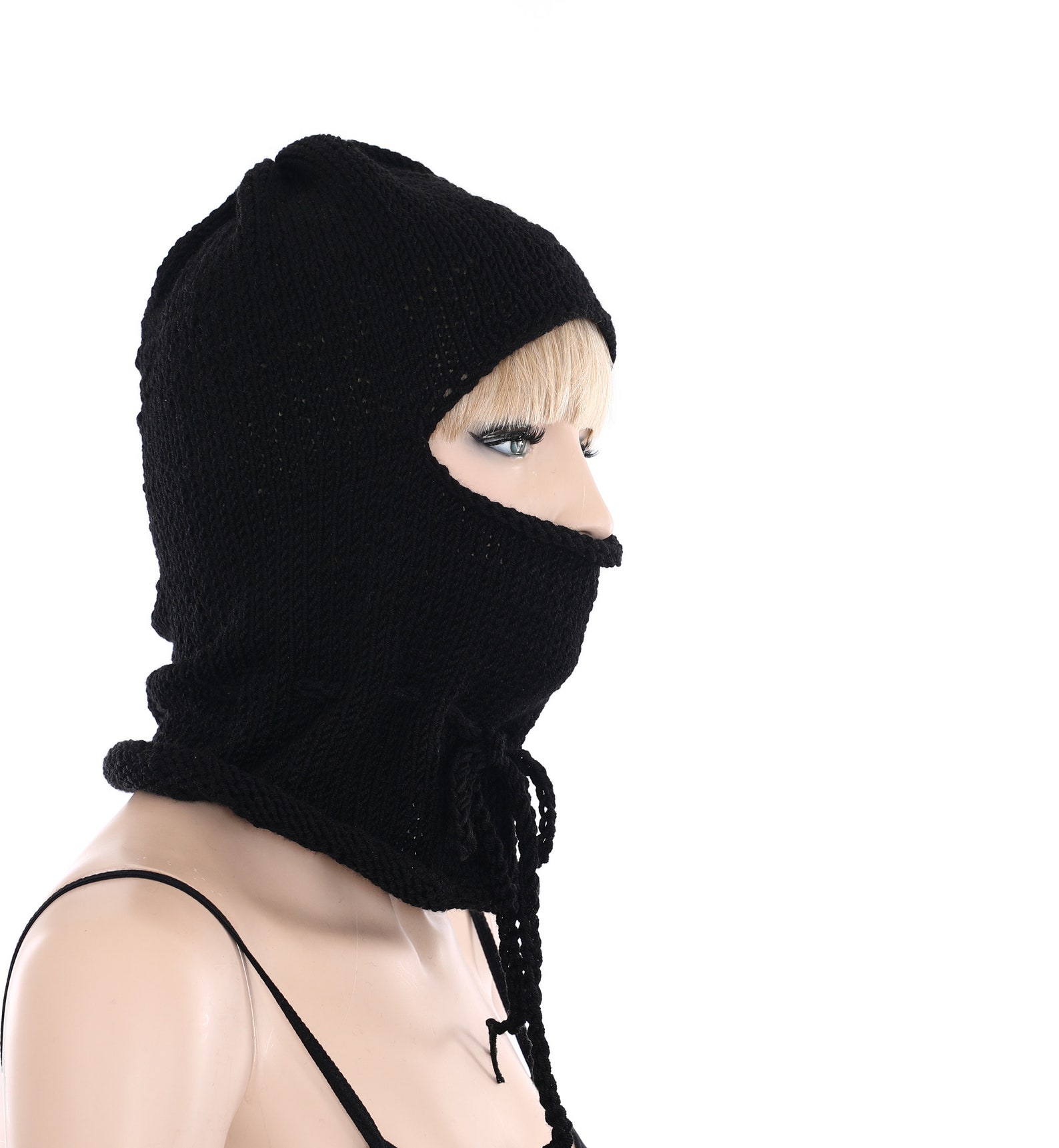 Ski Mask Patterns Hand Knit Winter Cap Tutorial Knitted Winter - Etsy