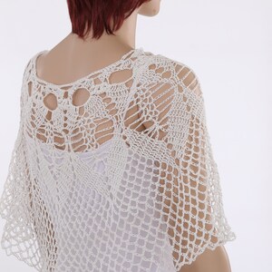 Lacy Pelerine Pattern Wedding Shawlette Shoulder Shawl Lace Shawlette ...