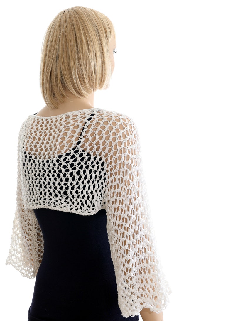 Knitted Bolero Knit Cropped Shrug Pattern Shrug Top Pattern - Etsy
